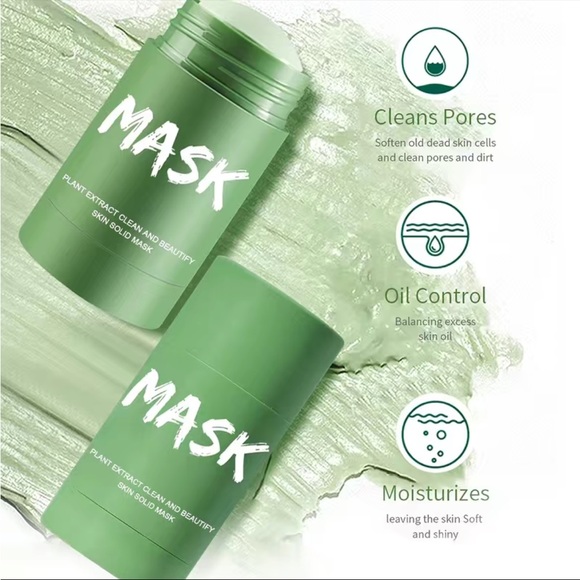 Skincare | Green Tea Mask Deep Cleanse Green Tea Maskgreen Mask Stick ...